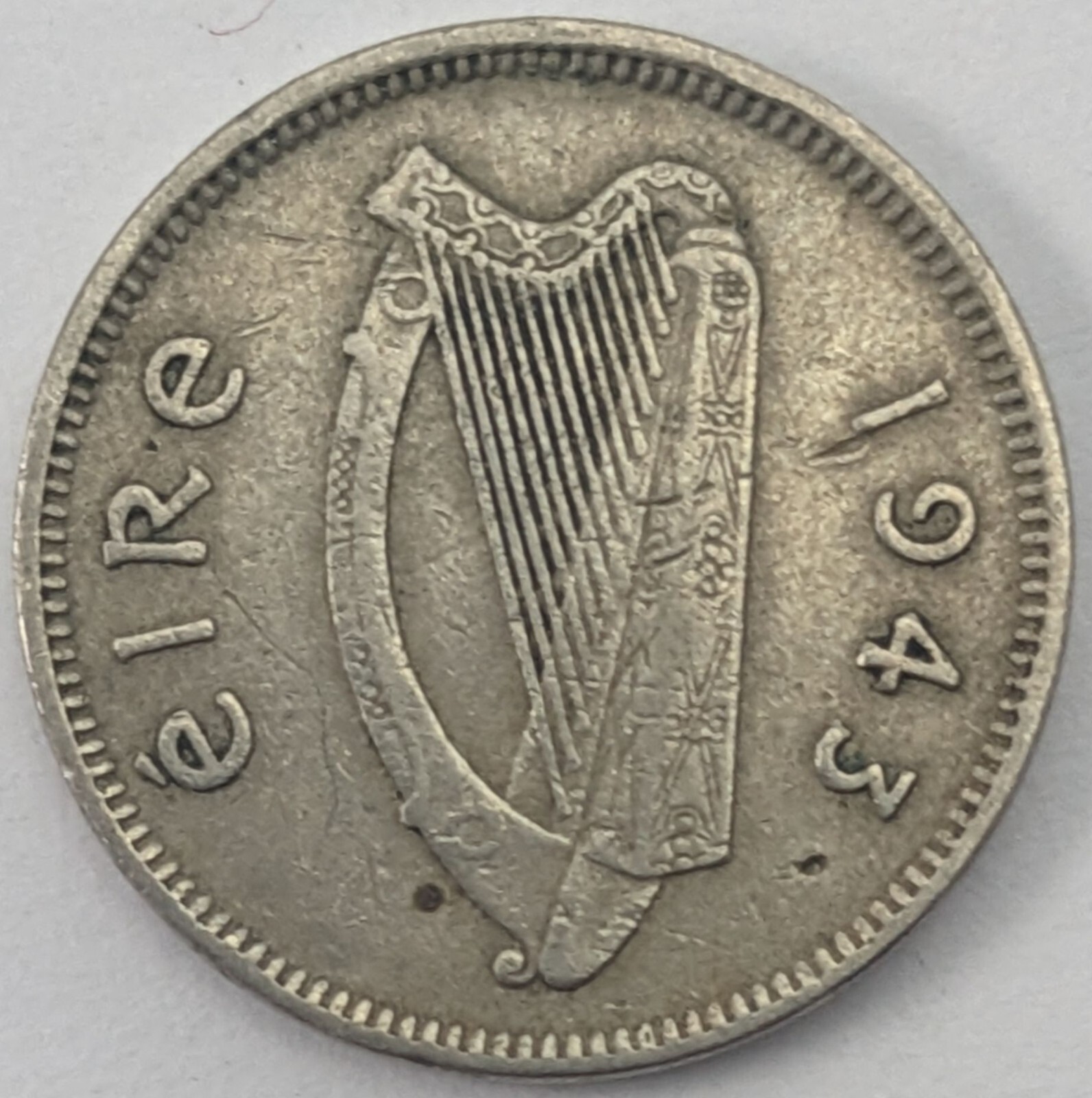 Irish Ireland 3 Pence / Pingin Coin, Choose Date, 1928 - 1968, Hare ...