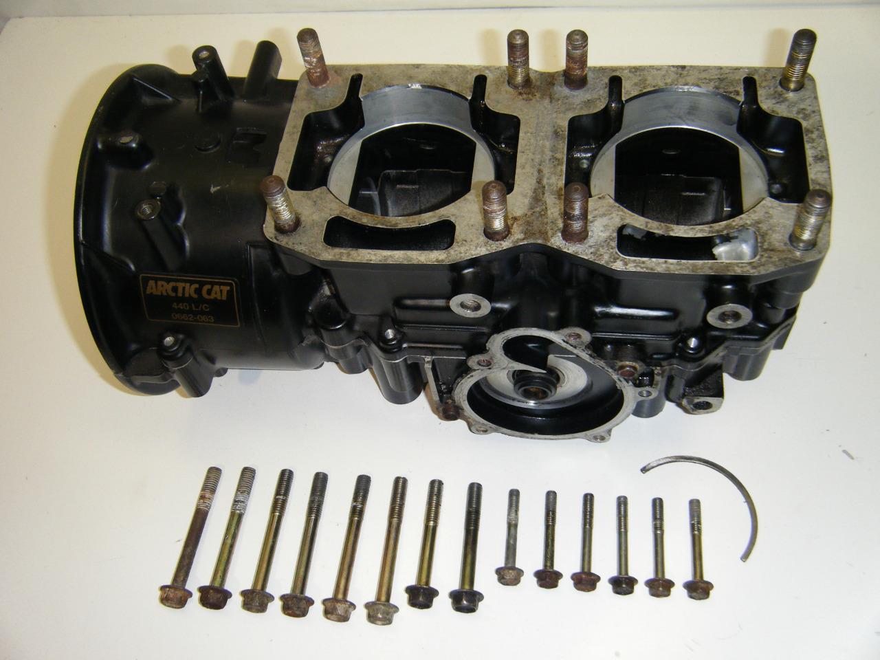 91 92 94 ARCTIC CAT 440 PROWLER PANTERA CHEETAH COUGAR MOTOR ENGINE ...