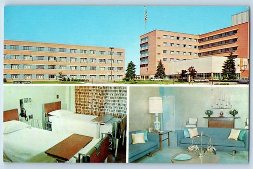 Minneapolis Minnesota Postcard Asbury Methodist Hospital Multiview ...