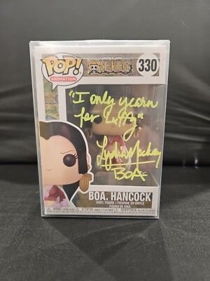 Lydia Mackay Boa Hancock #330 One Piece Signed/Quoted Funko Pop W/ COA ...