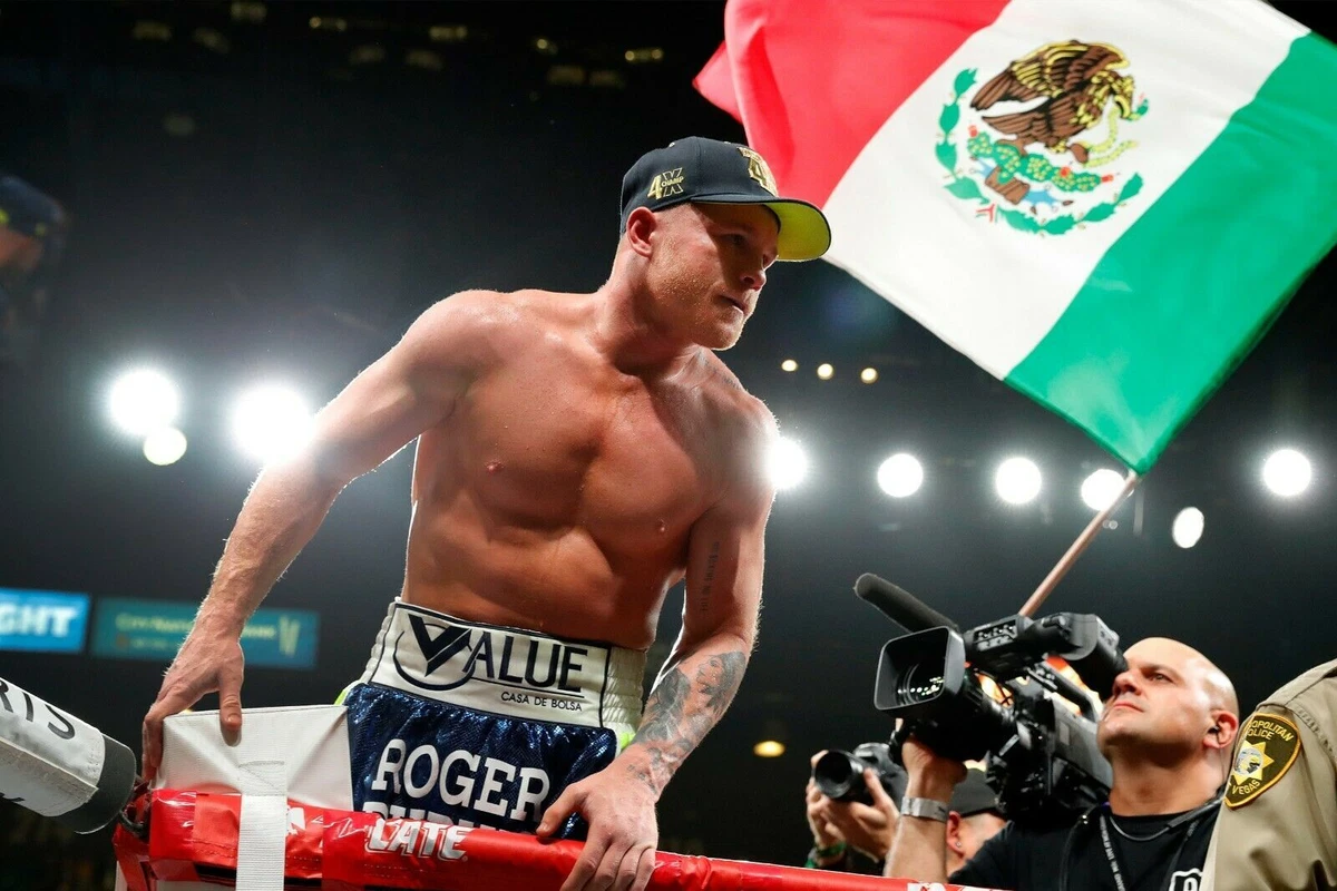 Canelo Alvarez Mexican Flag
