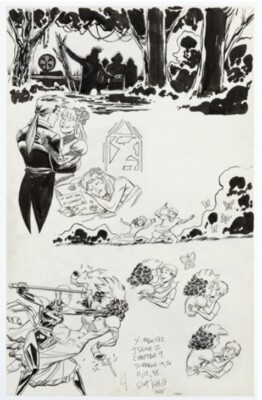 Koblish X-MEN 92 INFINITE 2 pg 4 EVIL CASSANDRA AS MS MARVEL VS ROGUE ...
