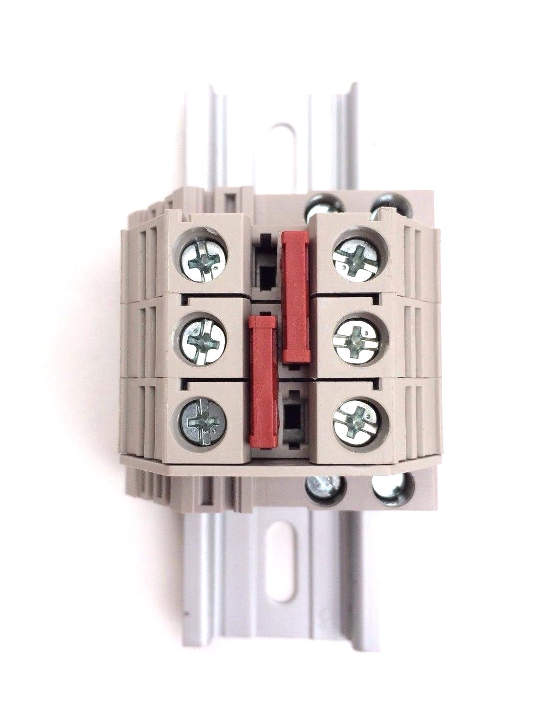 Solar Combiner Box Connector DIN Rail Terminal Blocks Dinkle 6AWG 60A ...