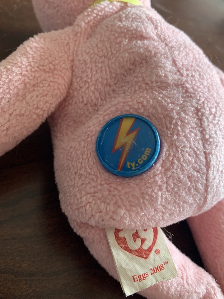 TY Pink Easter Bear | eBay