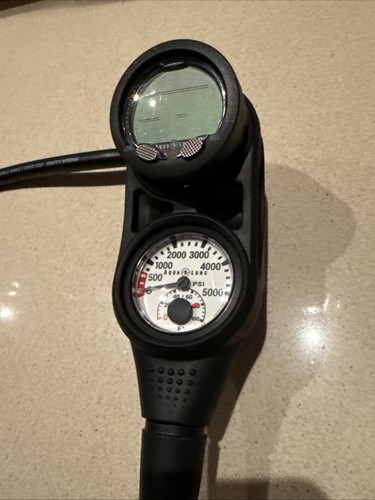 AquaLung i300 Dive Computer Console with Pressure Gauge and Compass ...