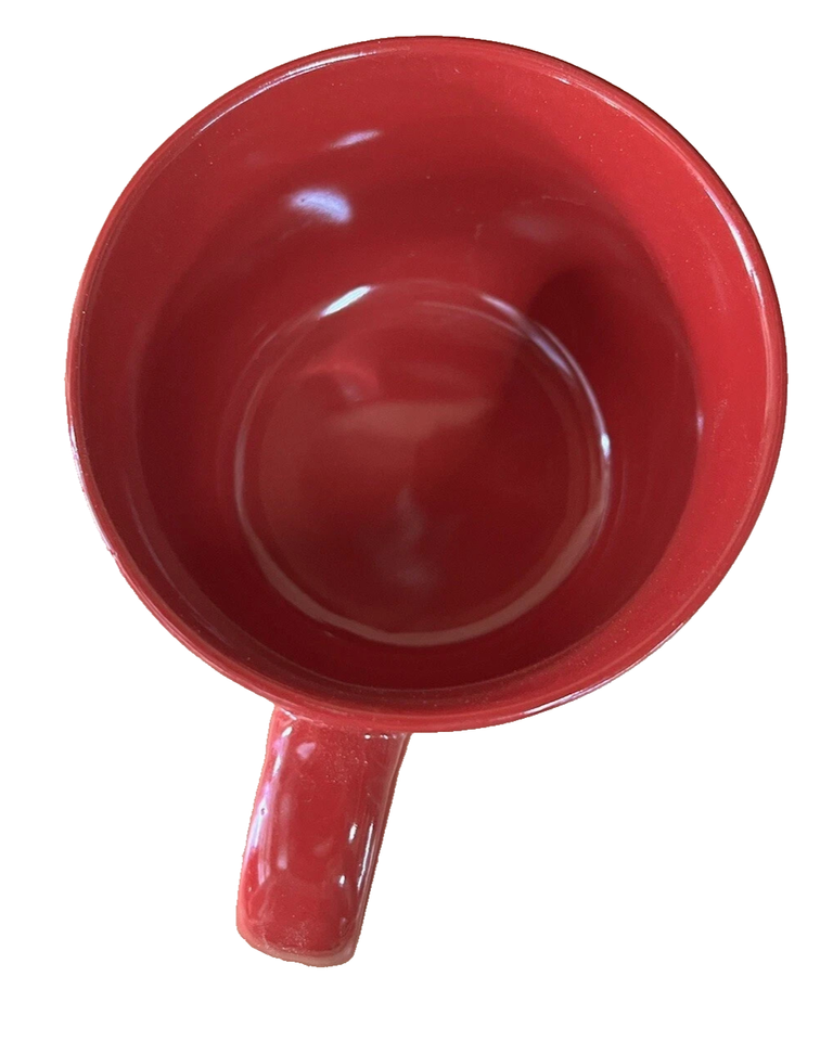 Dr Seuss The GRINCH Grin Holiday Mug Large RED Cup Coffee Soup Tea ...