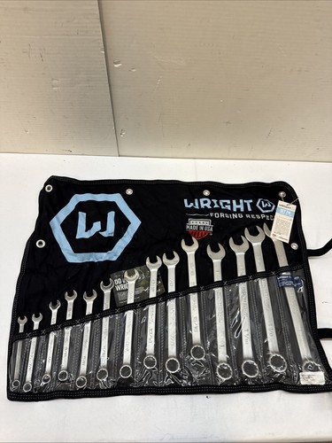 Wright Tool WRIGHTGRIP 2.0 12 Point Combination Wrench Set 14 Piece SAE ...