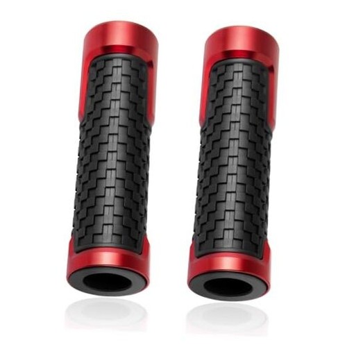 2PCS Dirt Bike Grips,Cool 7/8" Motorcycle Grips with Anti-Slip Bump ...
