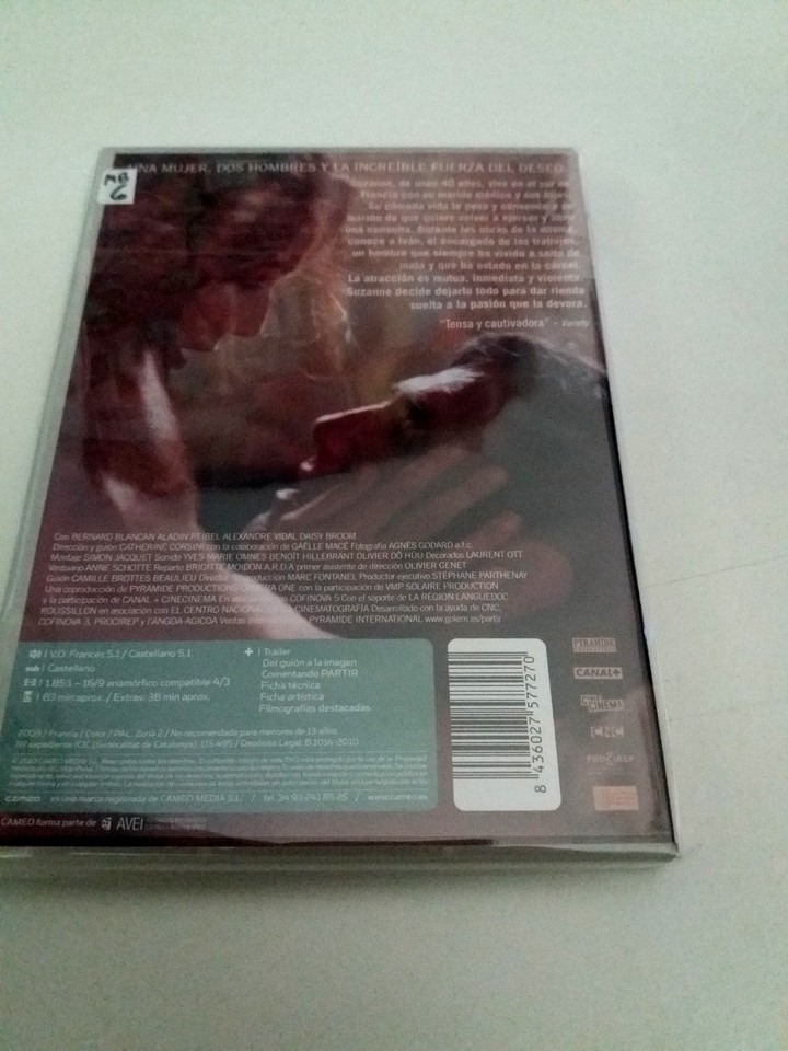 Dvd "Partir" Catherine Corsini Kristin Scott Thomas Sergi Lopez Yvan ...