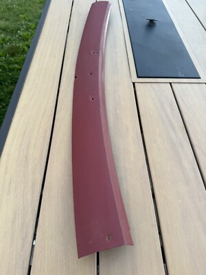 Ford mustang convertible fox body interior metal windshield header ...