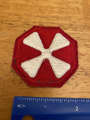 US Army 8th Army Patch INV5284 | eBay
