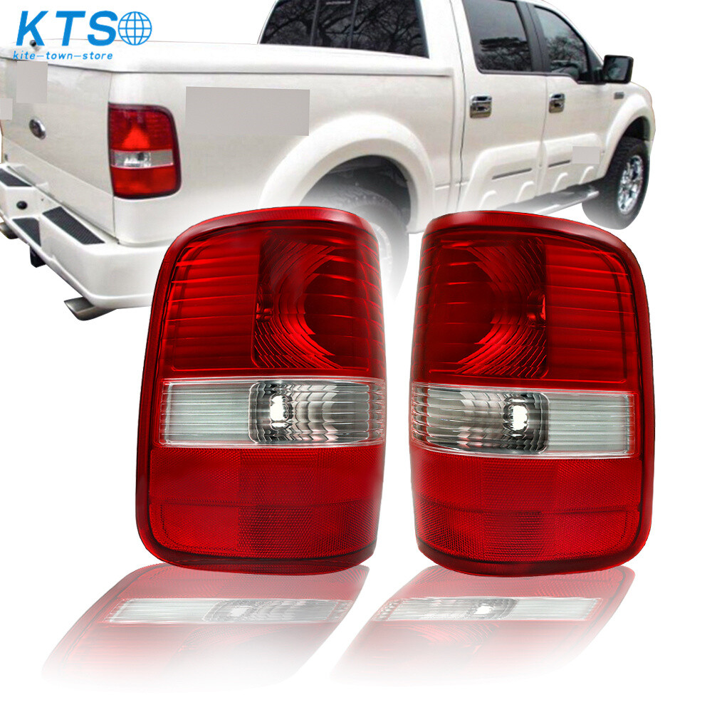 For 2004-08 Ford F-150 Tail Lights Brake Lamp Halogen Rear Left+Right ...