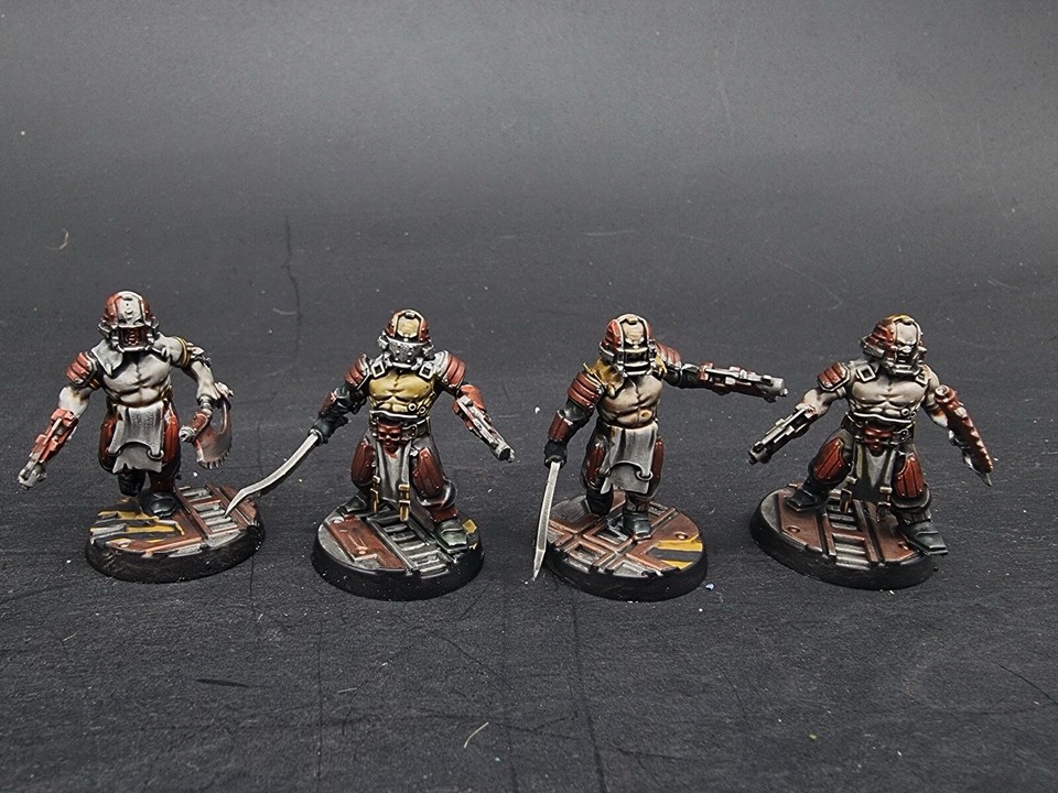 Warhammer 40k Necromunda CORPSE GRINDER CULT GANG Pro Painted Made To ...