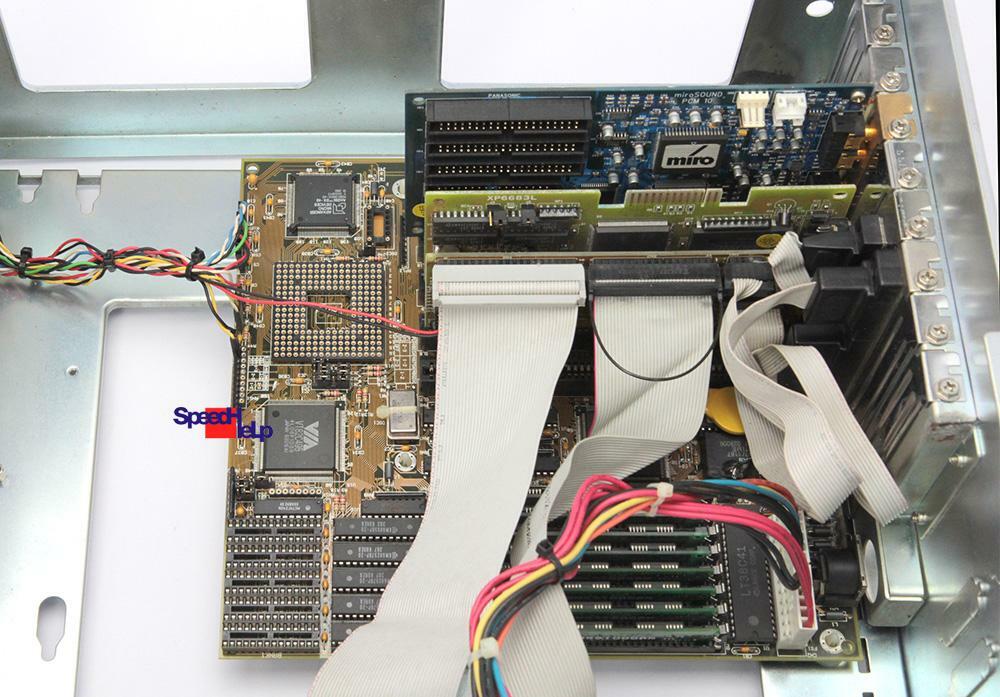 Retro 80386 386 Dx 40MHZ Computer PC Windows 3.1 98 Ms-dos Miro Sound ...