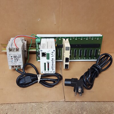 Opto 22 Circuit Board w/ Comm Mod, Ultimate I/O, Omron PwrSupply ...