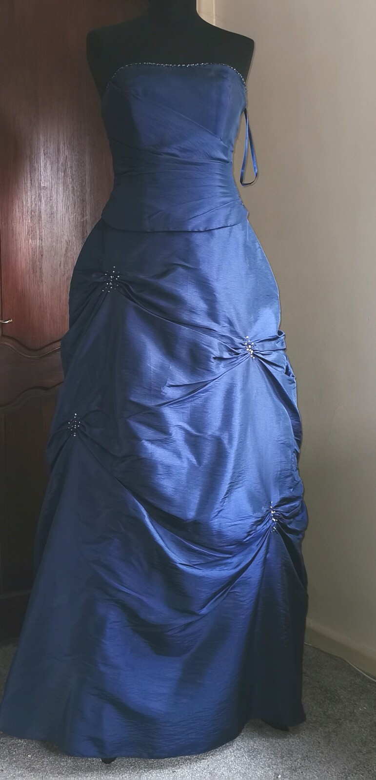 Beautiful Dark Blue Prom Bridesmaid Cruise Formal Coc… - Gem