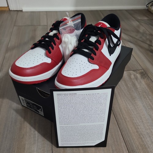 New DS Nike Jordan 1 Low OG Golf Chicago Size 9 DD9315-600 195866232914 ...