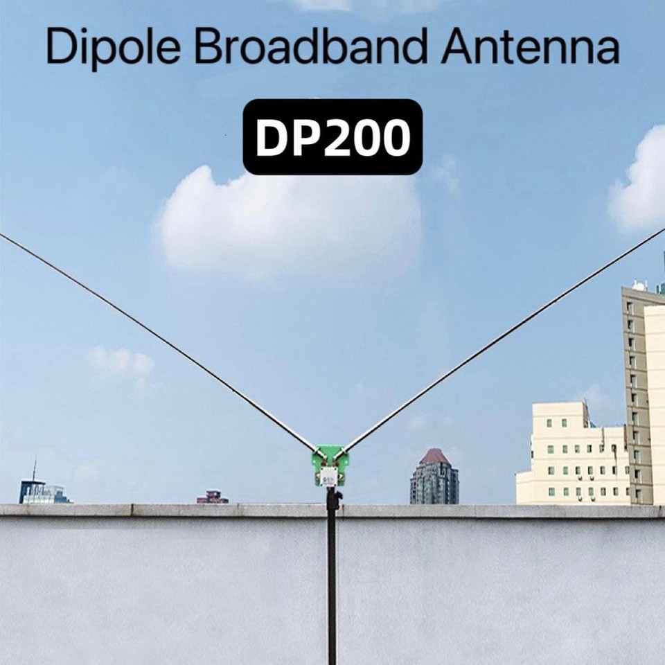 PESA Portable Dipole Antenna DP200 HF Shortwave 7 to 54 MHz Directional ...