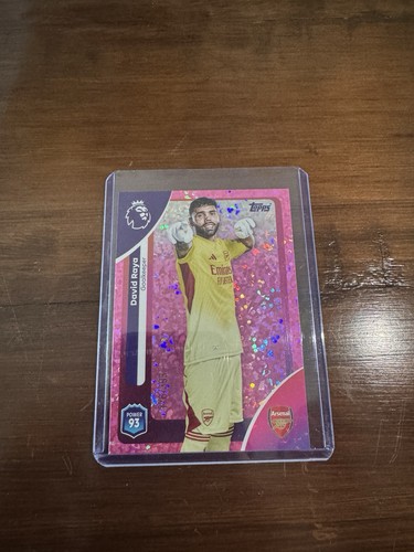 Topps Premier League 2026 Pink Parallel David Raya Arsenal /399 | eBay UK