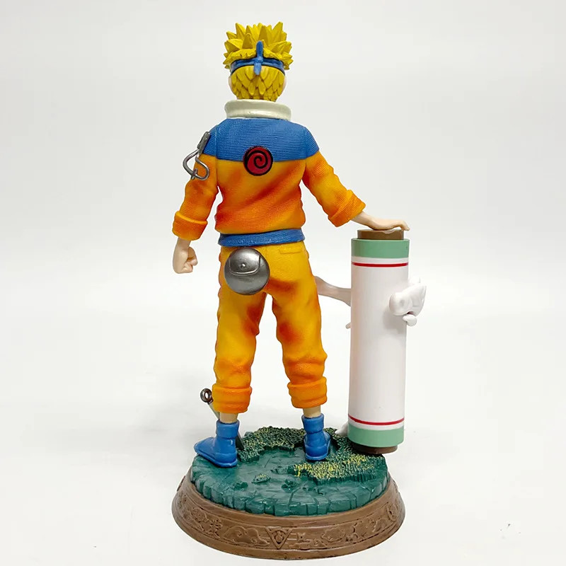 12CM Anime Naruto Uzumaki Sasuke Figure Vibration Stars Fighting Pose ...