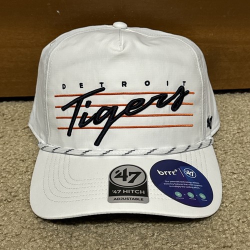 Detroit Tigers MLB '47 Brand White Script Hitch Rope Adjustable ...