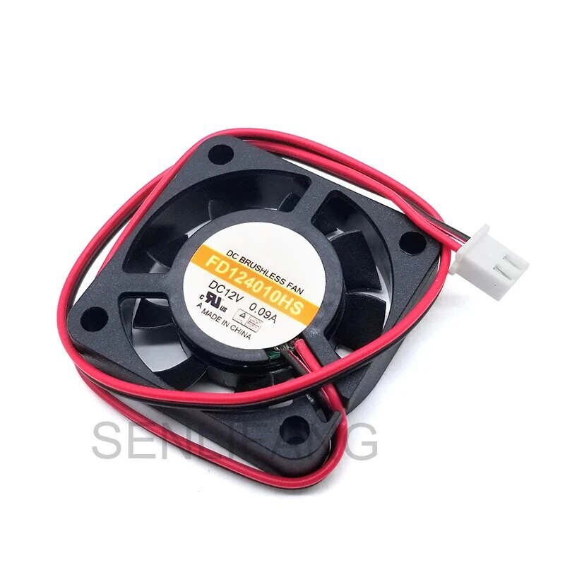 New For Y.S.TECH FD124010HS DC 12V 0.09A 40x40x10mm 2 Lines Server ...