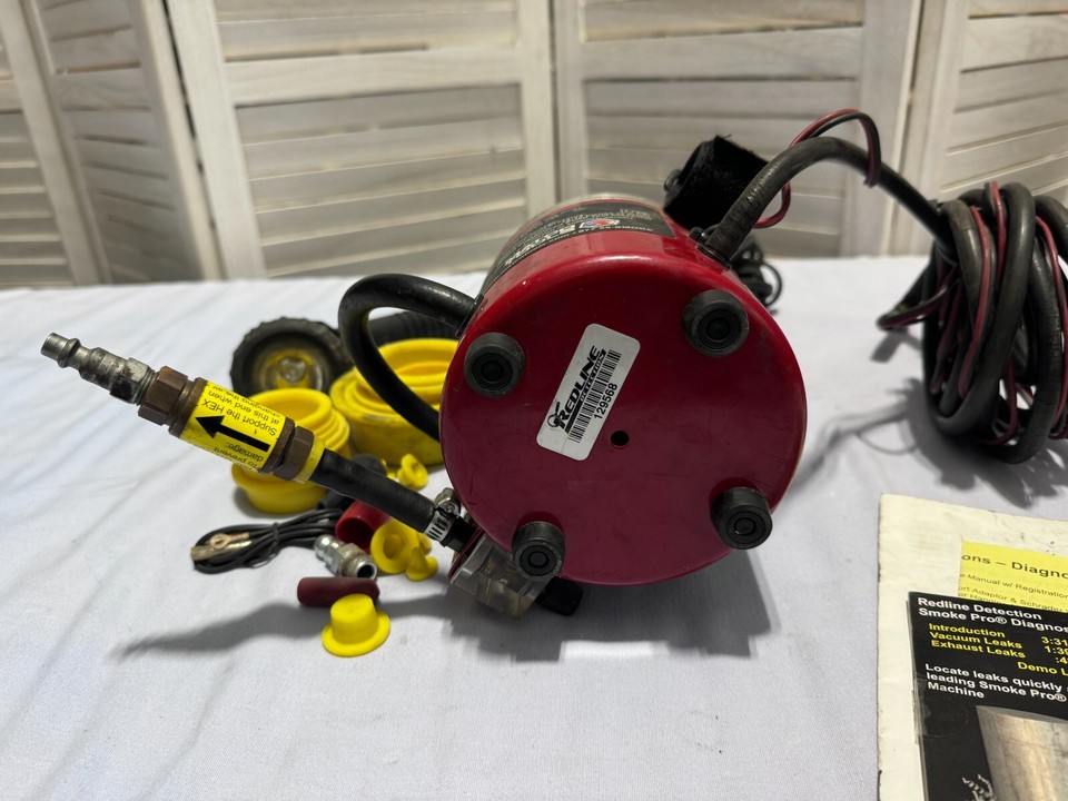 Matco Redline Diagnostic Leak Detector - Smoke Machine with Accessories ...