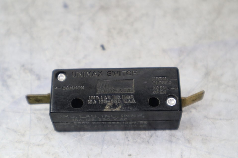 Unimax WL Snap Switches 15A 125-250VAC New Old Stock (Lot of 7) See All ...