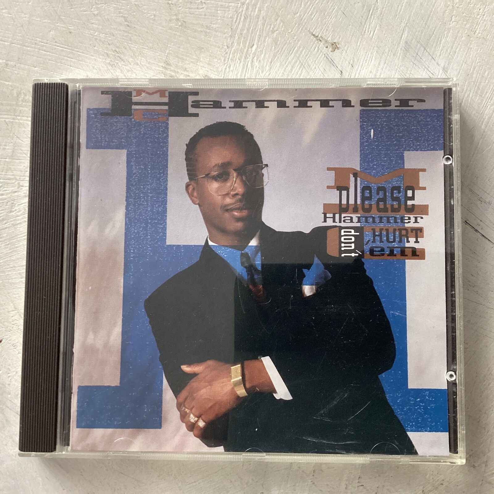 MC Hammer CD Please Hammer, Don't Hurt 'Em 1990 Great Condition EX ...