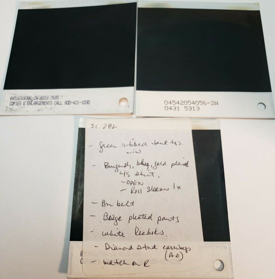 "INDEPENDENCE DAY" Original Sci-Fi Polaroids, Margaret Colin, CONSTANCE ...