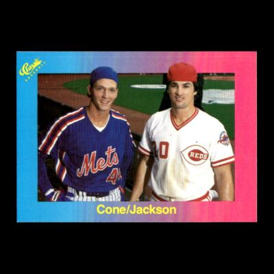 Cone / Jackson 1988 Classic Travel New York Mets / Cincinnati Reds #100 ...