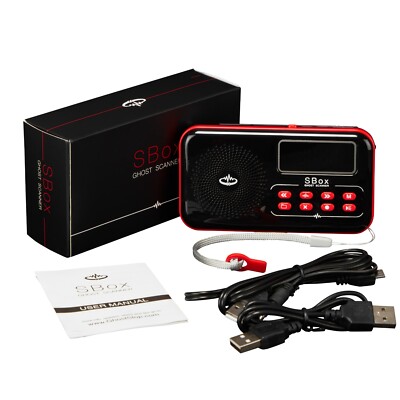 S-BOX Spirit Box Ghost Box FM/AM +Recorder Box Ghost Hunting Equipment ...