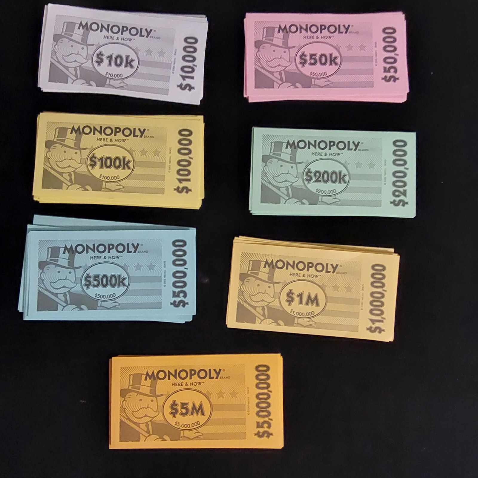 2006 Monopoly Here and Now Replacement Game Pieces Parts Play Money ...