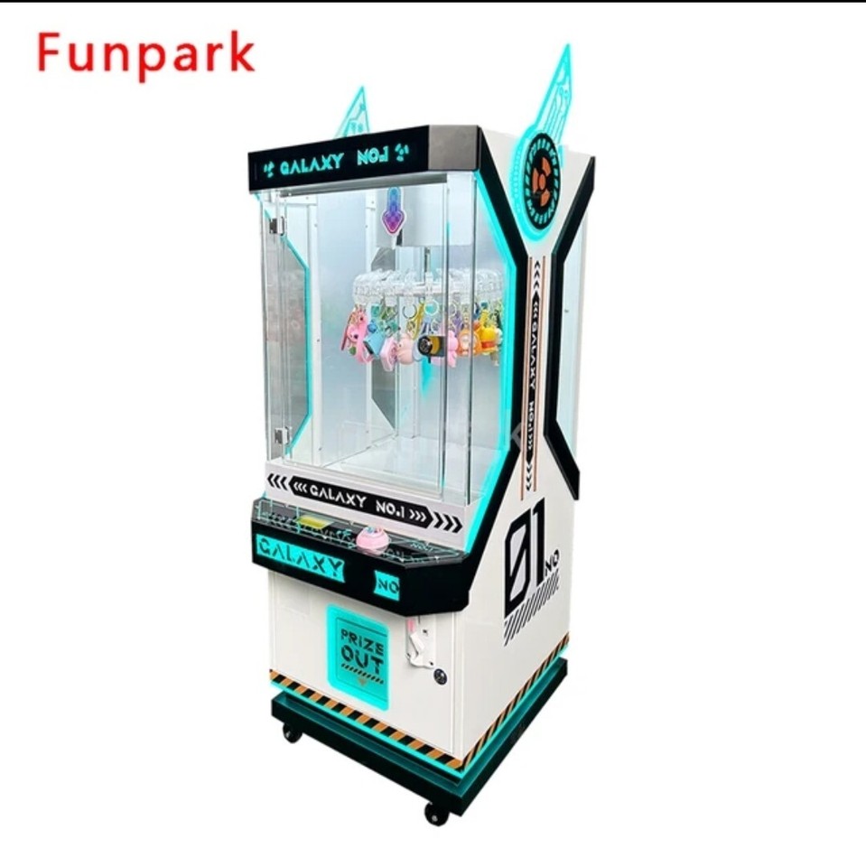 Galaxy Rotating Spinning 20 Clip Prize Skill Redemption Vending Machine ...