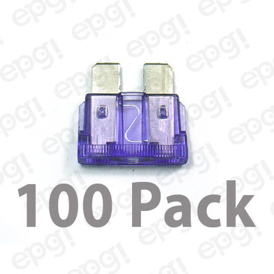 FUSE ATC3 COOPER BUSSMANN 3 AMP ATC BLADE-TYPE FUSE 100 PACK #ATC3 ...