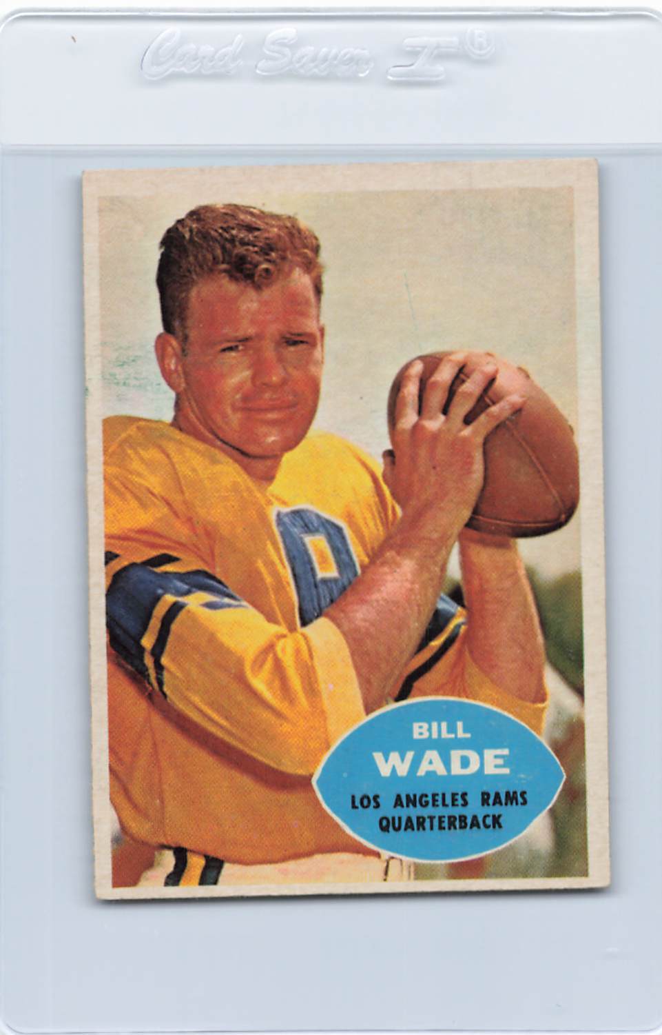1960 Topps #61 Bill Wade Rams EX/MT *DA-A7468 | eBay