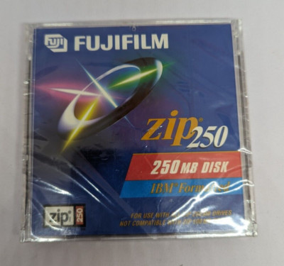 Fujifilm 250 MB Zip Disk IBM Formatted Factory Sealed | eBay
