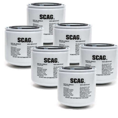 6PK Genuine OEM Scag Transmission Hydro Filter 48462-01 7027164YP ...
