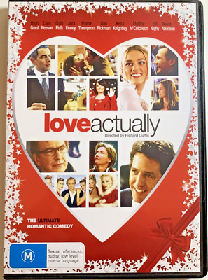Drama DVDs: Love Actually (2003) Hugh Grant, Liam Neeson, Billy Nighy ...