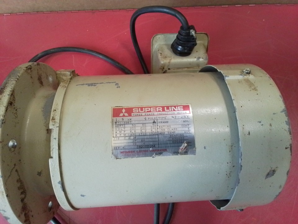 Mitsubishi Super Line Induction Motor SF-JRV | eBay