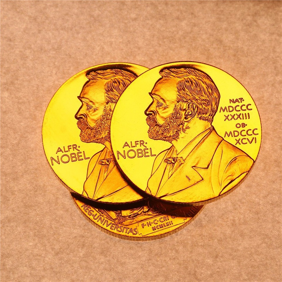 Alfred Nobel Commemorative Gold Coin Peace Prize Chemist | eBay