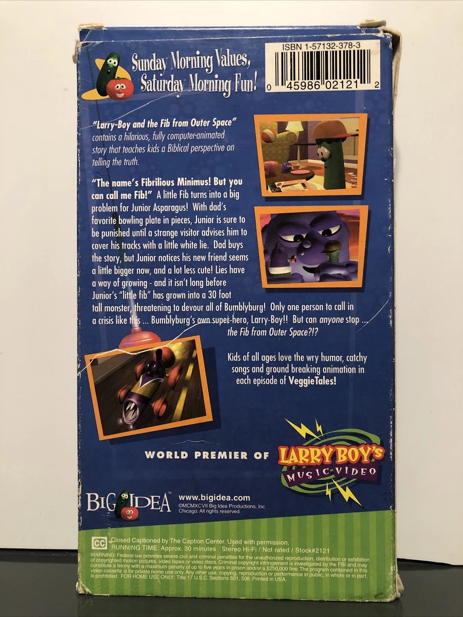 Veggietales Larryboy And The Fib From Outer Space Part 1