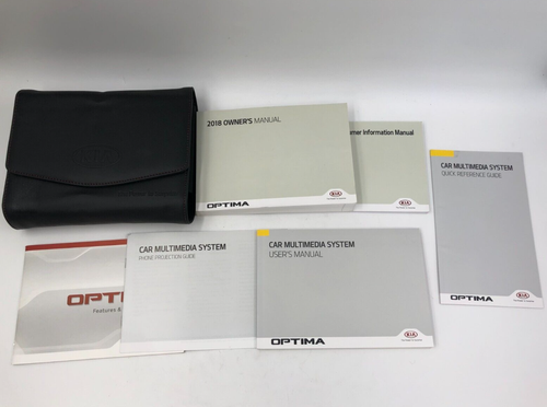 2018 Kia Optima Owners Manual Set with Case OEM R01B13008 | eBay