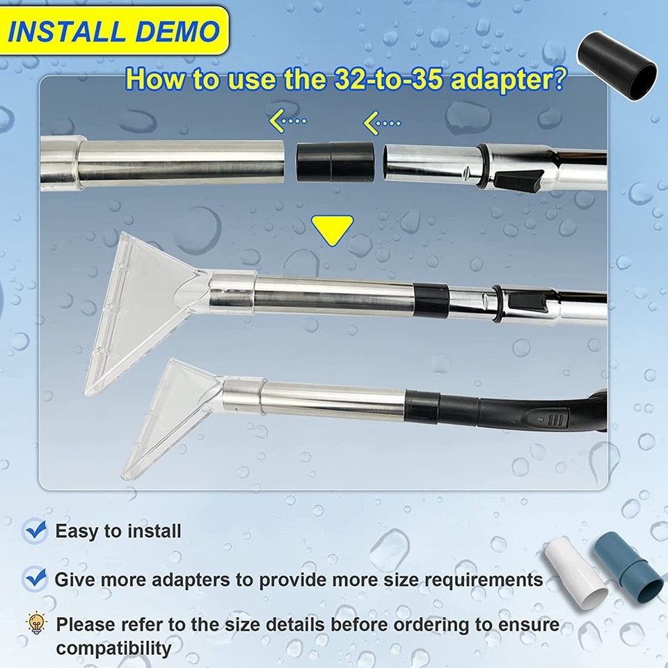 Extractor Hand Wand with Clear Head for Upholstery & Carpet Cleaning ...