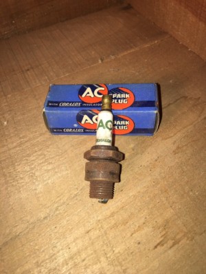 Vintage AC 48X Spark Plug With Box | eBay