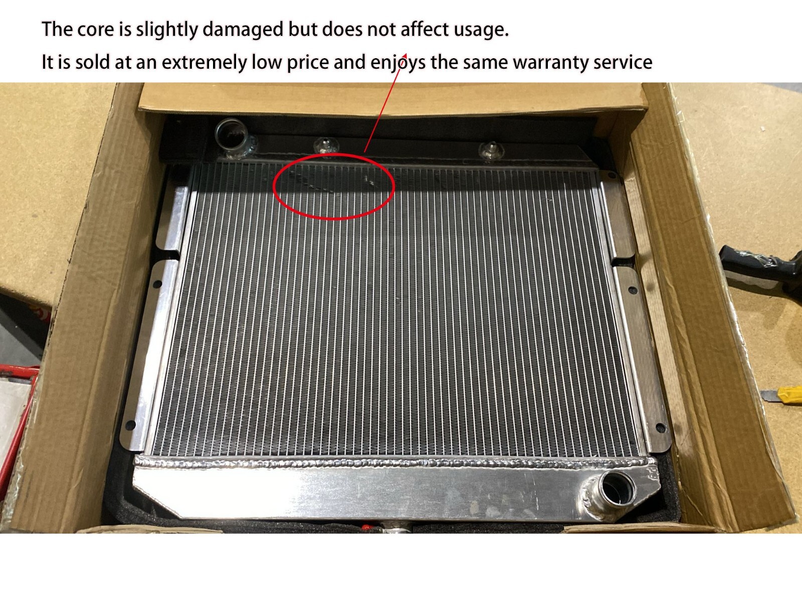 Aluminum Radiator for 1957-1959 1958 Studebaker Silver Hawk / Golden ...