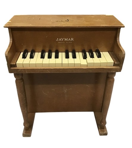 Jaymar Vintage Wooden Toy Piano With 18 Keys | eBay