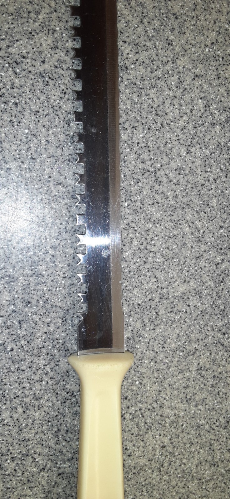 Vintage Quikut Quikkle Knife USA Chefs Slicing Bread Frozen Carving ...