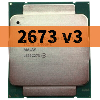 Intel Xeon E5-2673 v3 2.4GHz 12 Cores 24 Threads 105W LGA2011-3 CPU ...