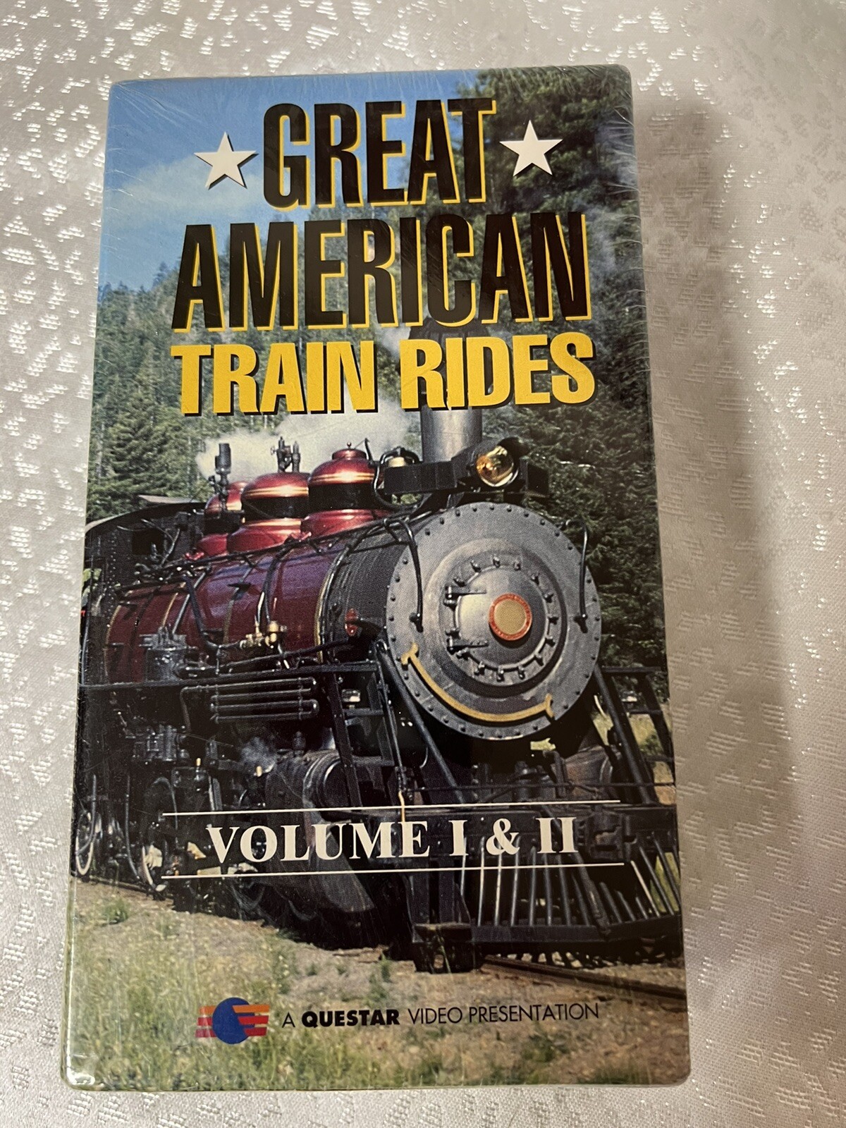 Vintage 1993 Collector's VHS 2-Tape Set "Great American Train Rides ...
